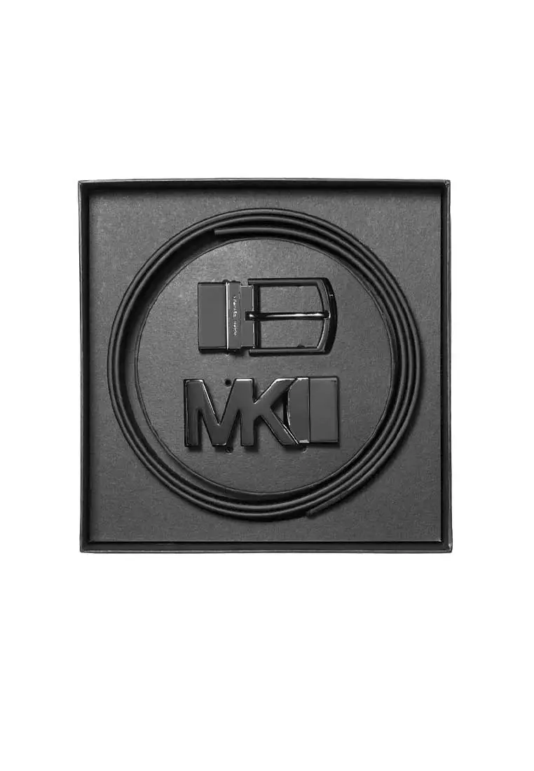 Buy MICHAEL KORS 4-in-1 Signature Logo Belt Box Set ADMRL/PLBLUE ...