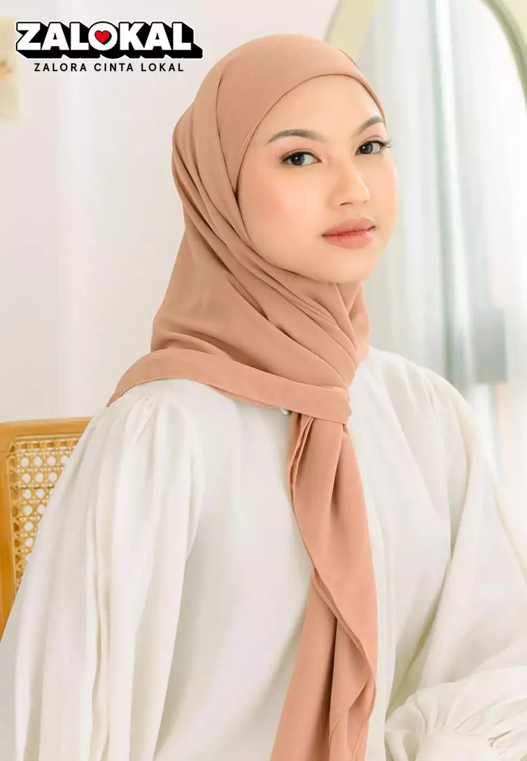 Jual Lozy Hijab Araa Square Nude Original 2024 | ZALORA Indonesia