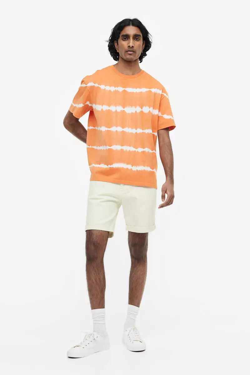 Buy H&M Slim Denim shorts Online | ZALORA Malaysia