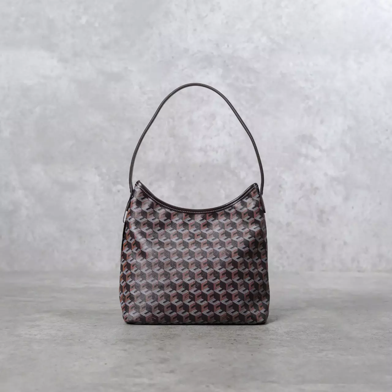 Jual Christy Ng Tas CHRISTY NG ALESSO MONOGRAM PATTERN CHESTNUT BROWN ...