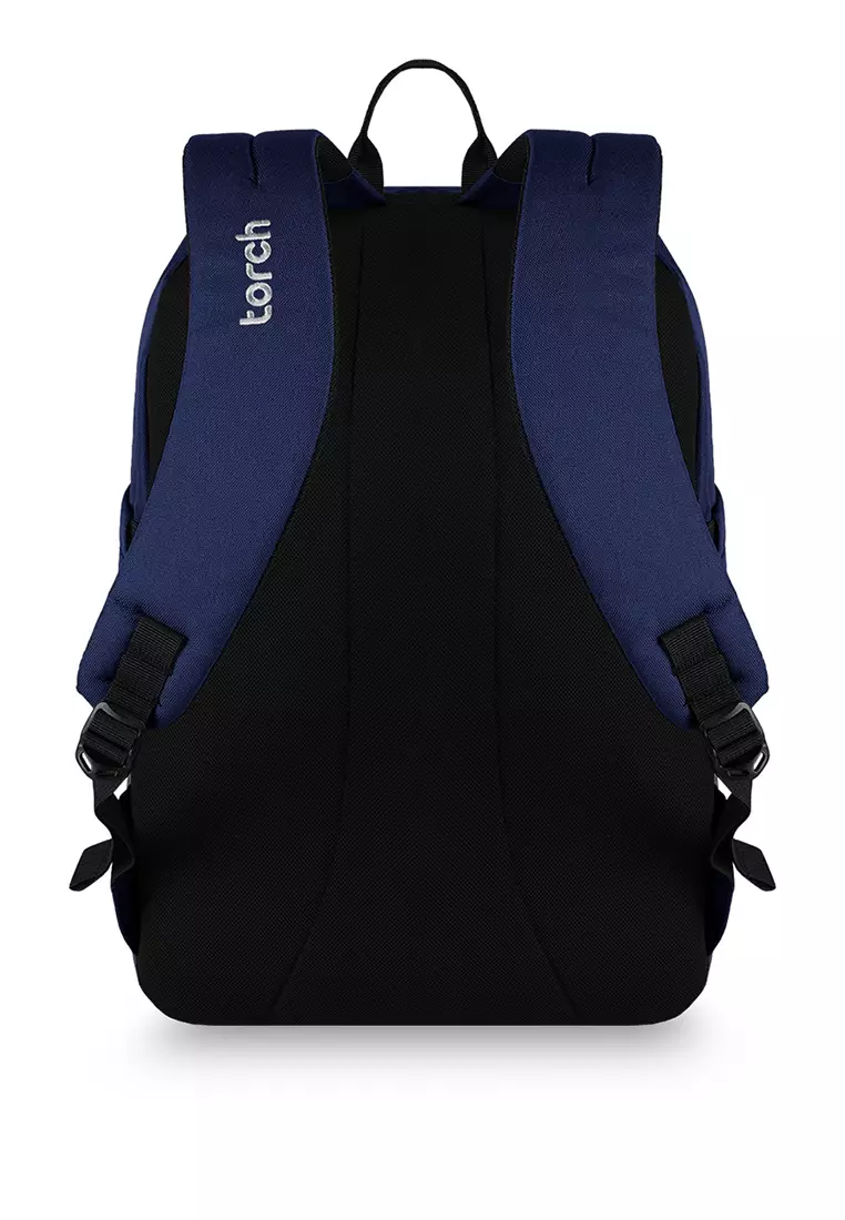 Jual TORCH.ID Torch Shanti Blue Grey Backpack Original 2025 | ZALORA ...