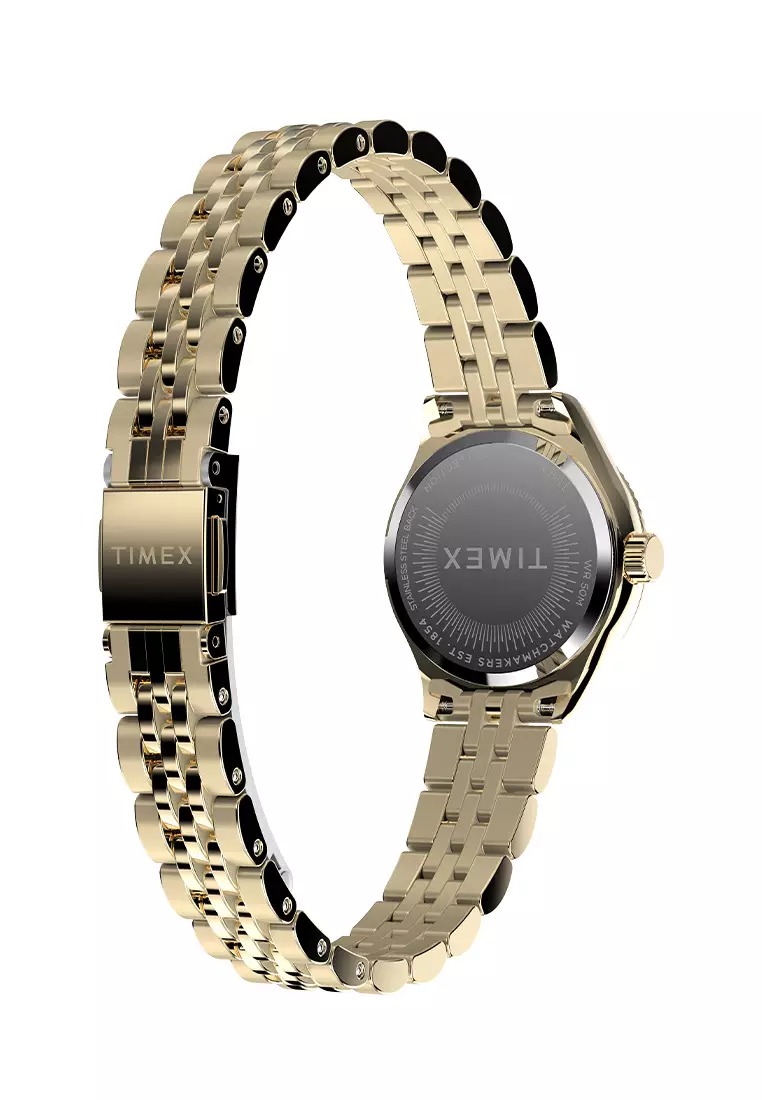 Buy Timex Timex Mini Legacy Gold Stainless Steel Analog Quartz Watch ...