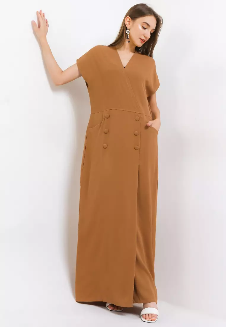 Jual HAZELNUT Tammy Dress Original 2024 | ZALORA Indonesia