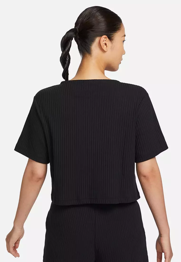 Buy Nike AS W NSW RIB JRSY SS TOP ENAR 2025 Online | ZALORA Philippines