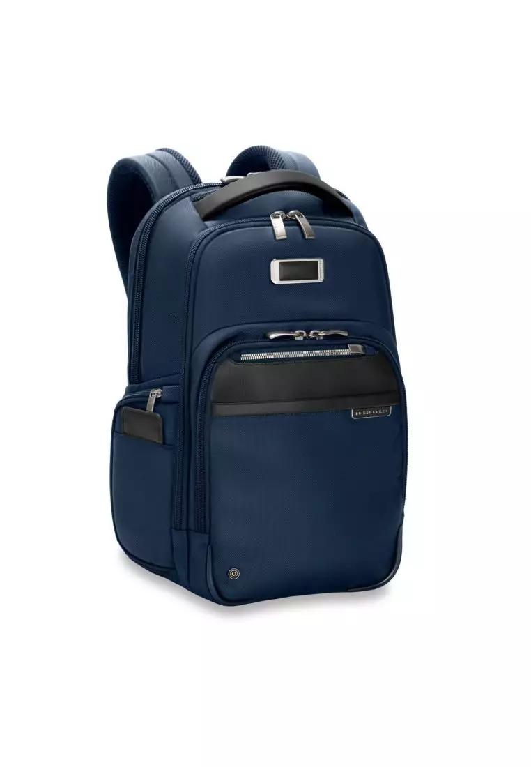 Buy Briggs & Riley Briggs & Riley @Work Redux Medium Backpack - Navy ...