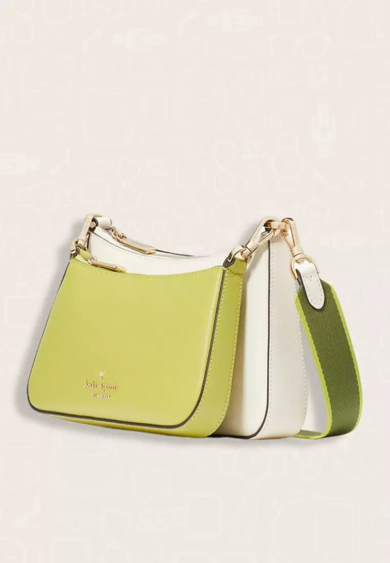 Jual Kate Spade Kate Spade Duet Colorblock Saffiano Leather Crossbody ...