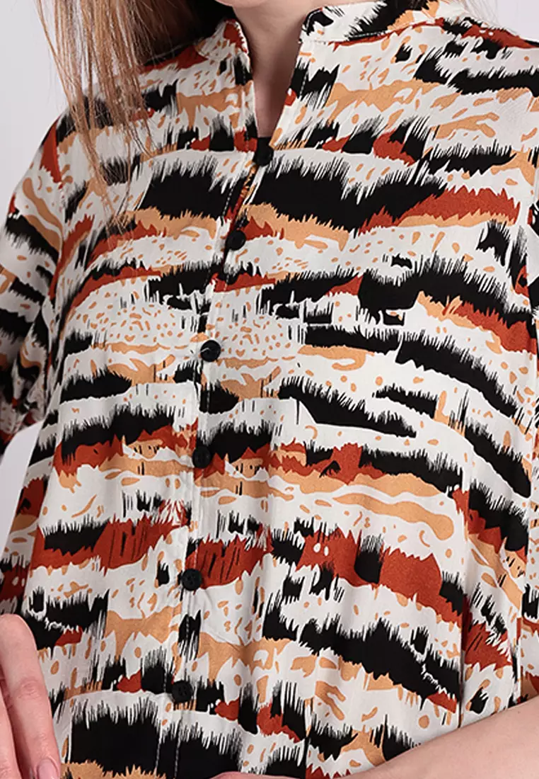 Jual REMIX JEANS Blouses Ladies C540B08 Original 2025 | ZALORA Indonesia