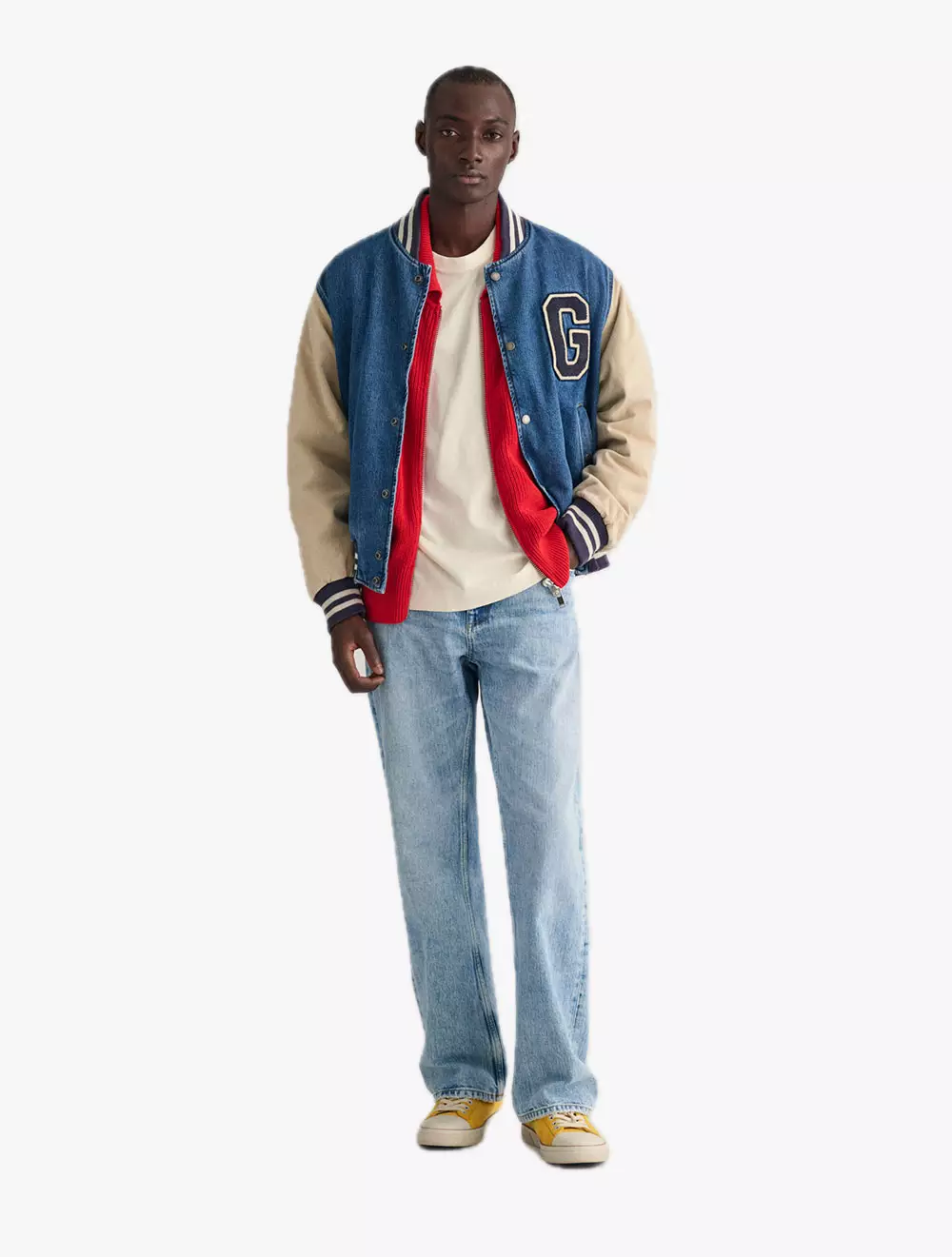 Jual Gant GANT - Pakaian Pria - Cropped Shiny Cotton Track Jacket ...