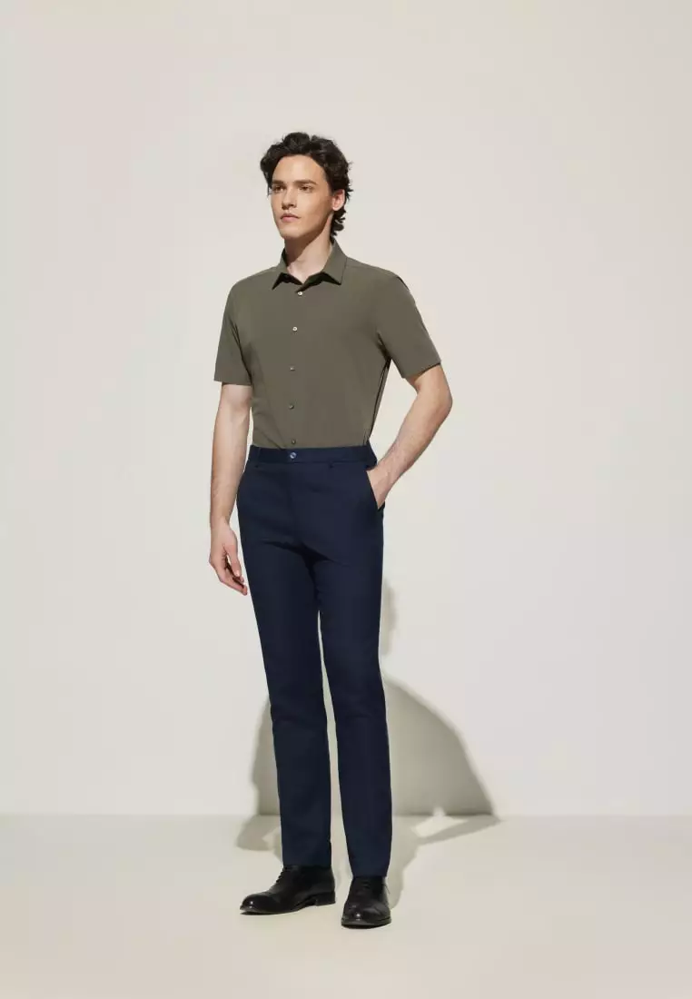 Buy G2000 G2000 Teflon Slim Fit Twill Suit Pants 2026 Online | ZALORA