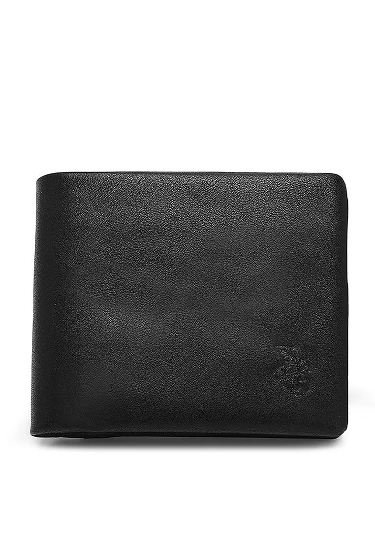 Buy Swiss Polo Genuine Leather RFID Short Wallet - Black 2025 Online ...