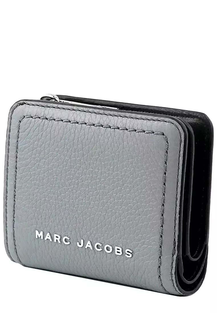 Buy Marc Jacobs Marc Jacobs Groove Mini Compact Wallet in Rock Grey ...