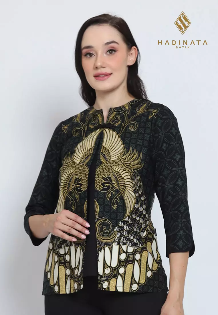 Jual Hadinata Batik Hadinata Batik Wanita Superfine Blouse Binala Bharata Original 2025 | ZALORA ...