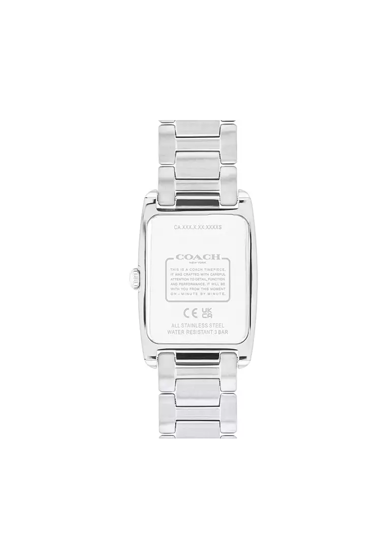 Buy Coach REESE Women's Watch Two Tone Stainless Steel & Crystals Strap ...