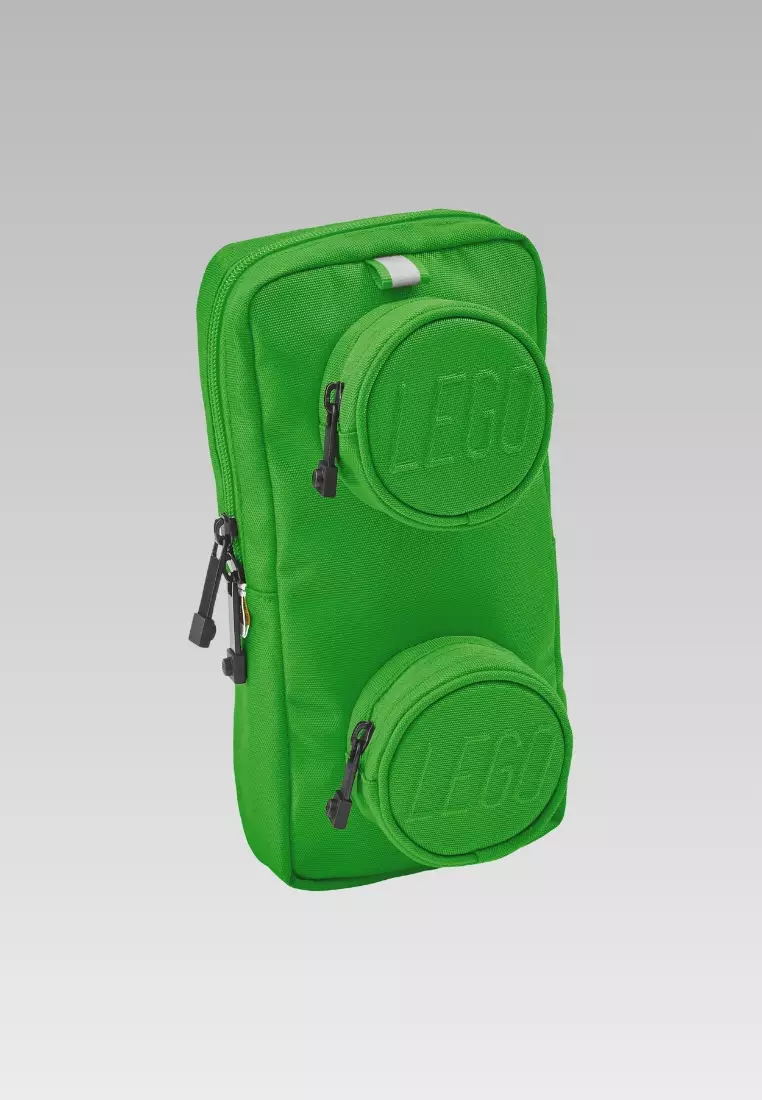 Buy LEGO Signature Brick 1x2 Sling Bag - Bright Green Online | ZALORA ...