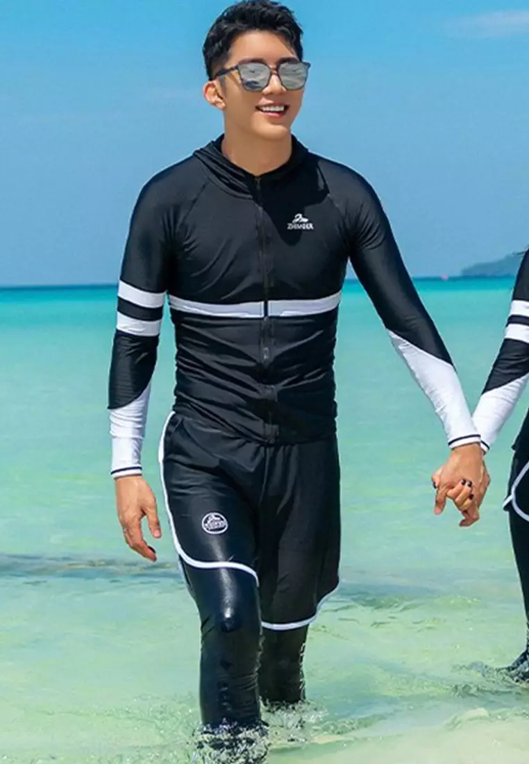 Buy LYCKA LLL3092 Korean Style Men Rash Guard 3-Pieces Set Multi 2025 ...