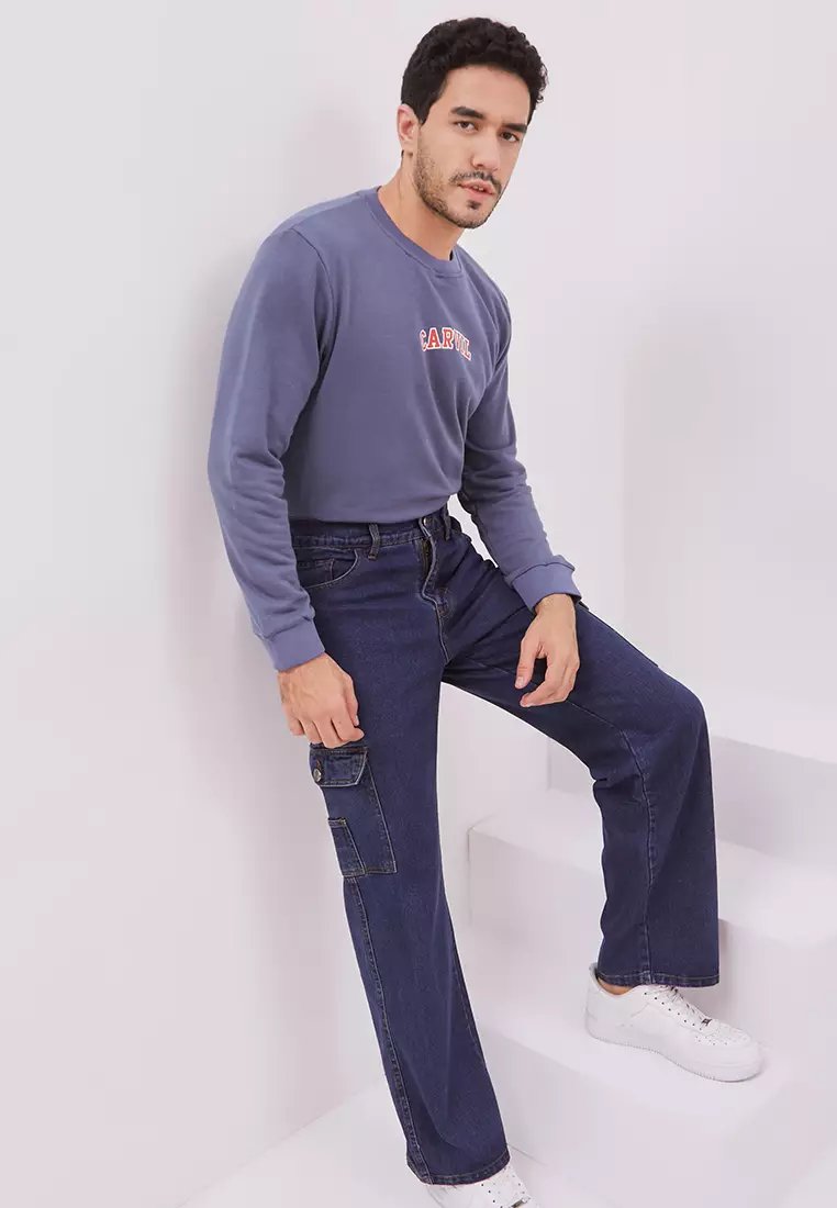 Jual Carvil Carvil Jeans Pria Goji-DB Original 2024 | ZALORA Indonesia