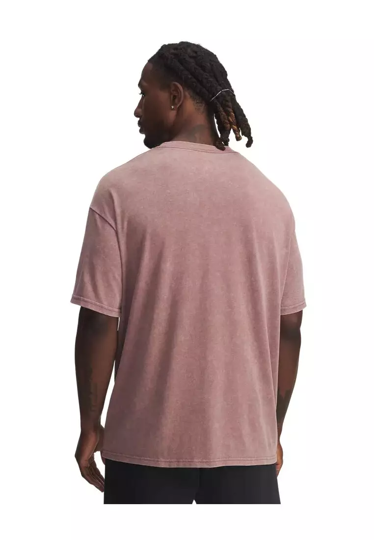 Jual Under Armour Project Rock Heavyweight Oversized Tee Original 2025 ...