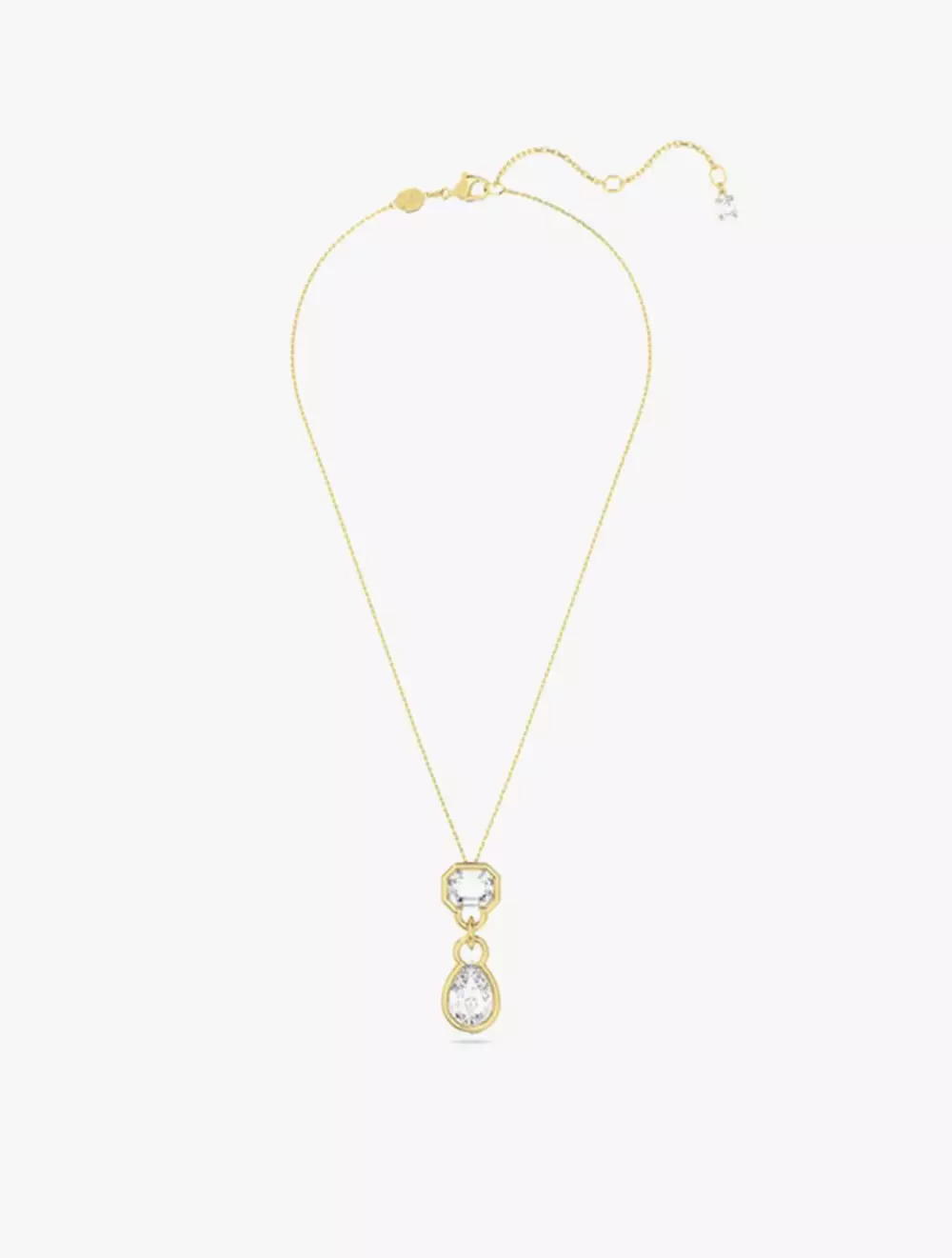 Jual Swarovski Dextera Pendant, Mixed Cuts, White, Gold-Tone Plated ...