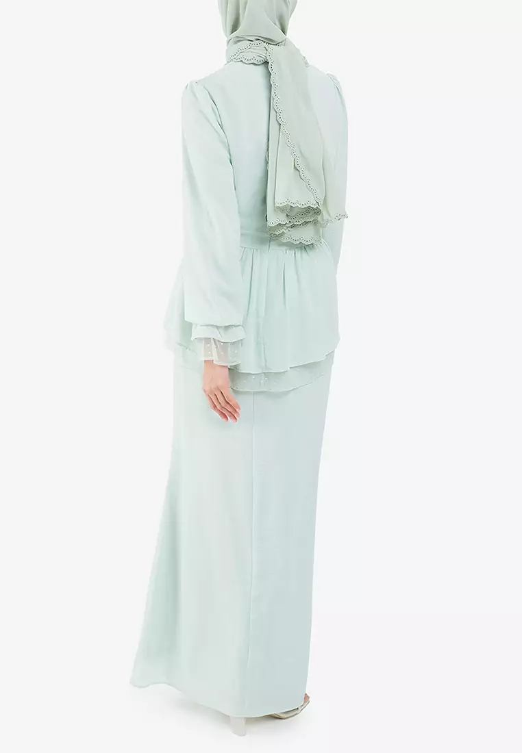 Buy POPLOOK Jacinte Blouse & Skirt Online | ZALORA Malaysia