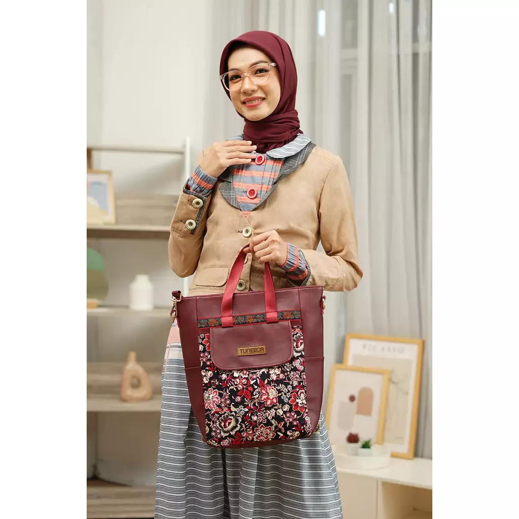 Jual Tuneeca TUNEECA DAILY Harini Backpack | Tas Kulit Wanita | ToteBag ...