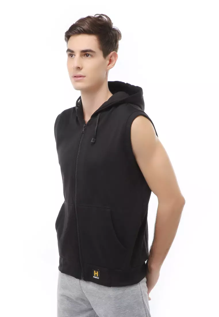 Jual Hamlin Clover Outerwear Jacket Pria Jaket Rompi Zipper Polos ...