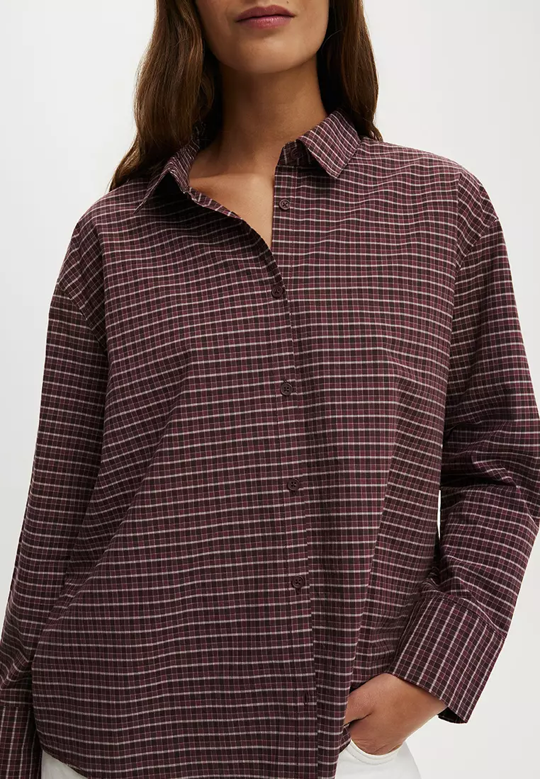 Buy Cotton On Sloane Oversized Shirt 2026 Online | ZALORA