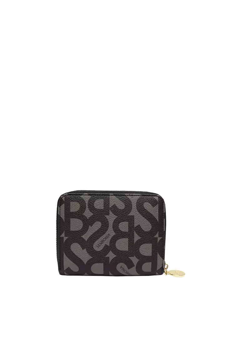Buy SEMBONIA SEMBONIA KIRA SIGNATURE ZIP SMALL WALLET 63663-503 2025 ...