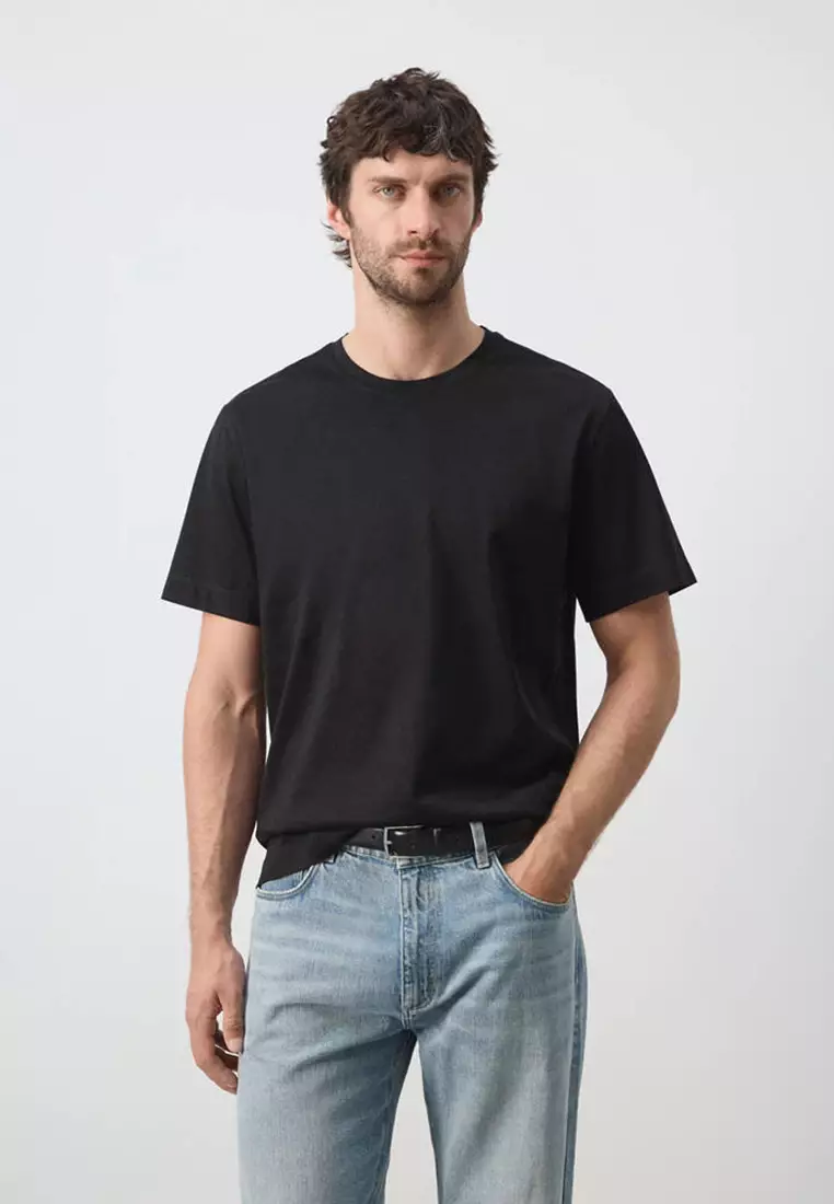 Buy MANGO Man Regular Fit T-Shirt 2026 Online | ZALORA