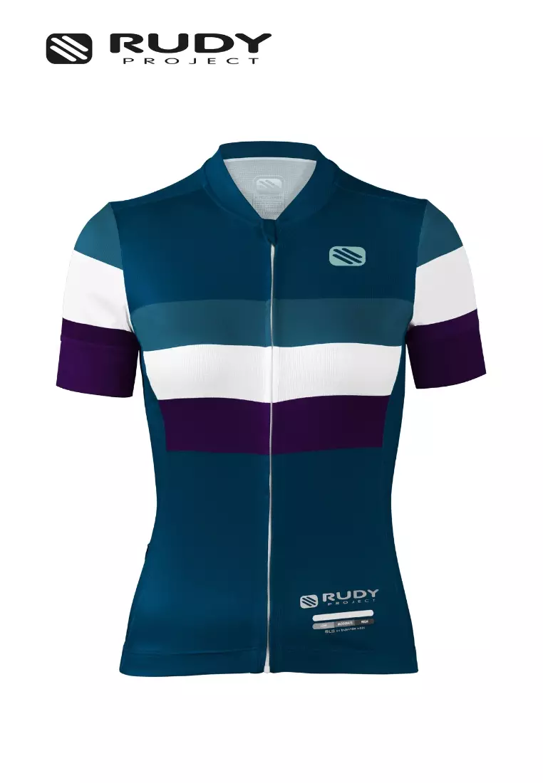 Buy Rudy Project Rudy Project Women's Vintage Cycling Jersey in Blue ...