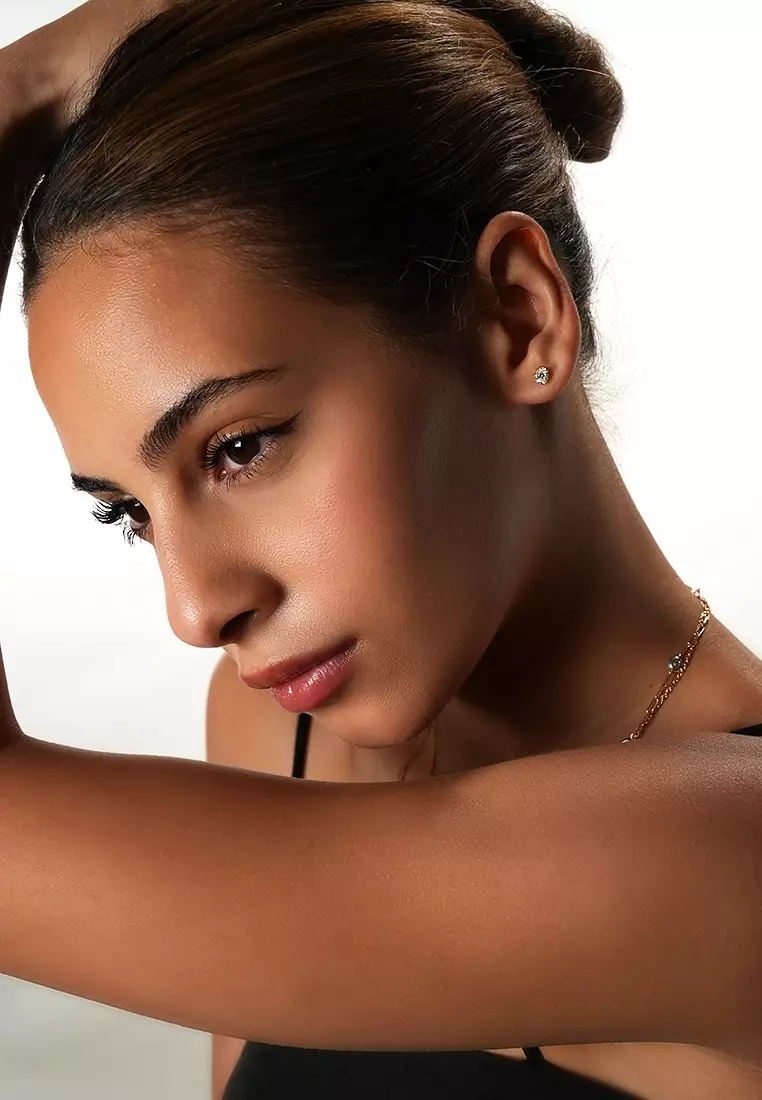 Buy BEON Diamond 0.67ct TDW Refined Oval Lab Grown Diamond Stud ...