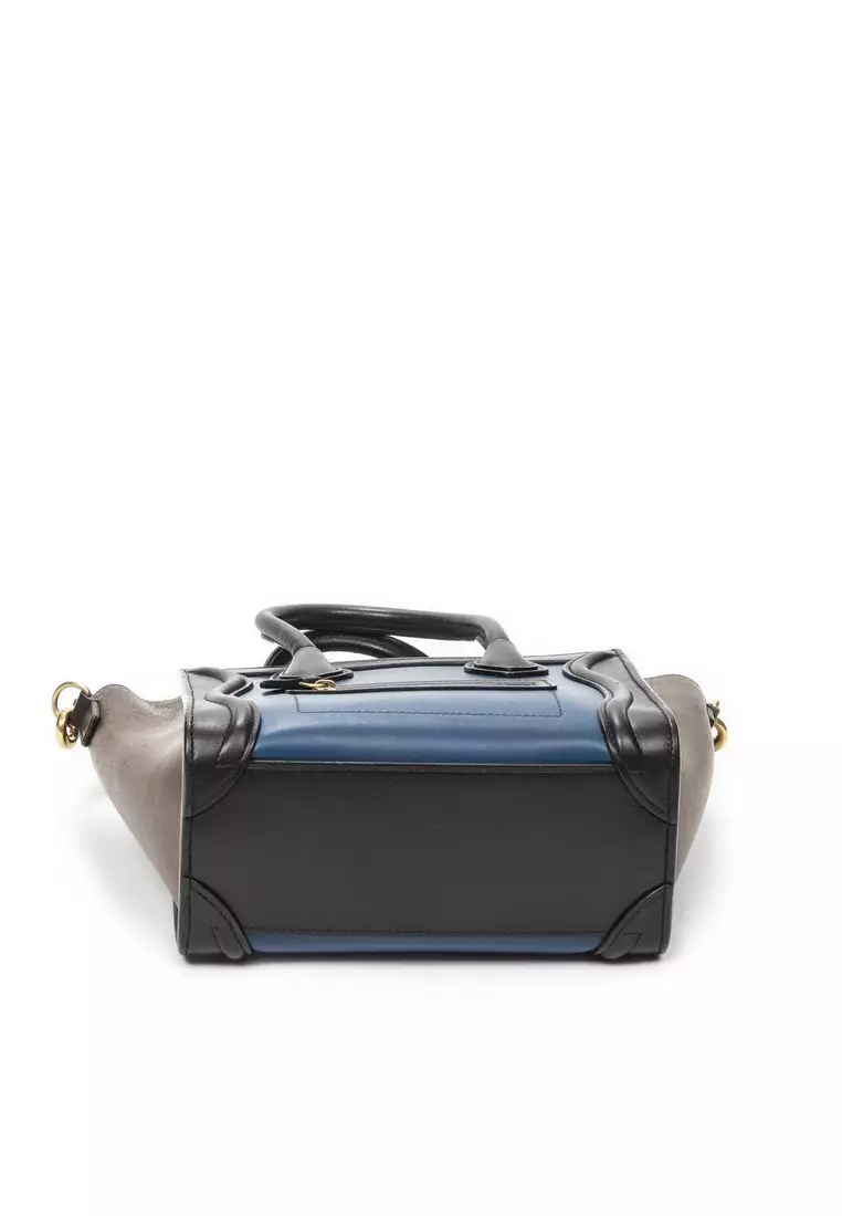 Buy CELINE Pre-Loved Nano Tricolor Luggage Online | ZALORA Malaysia