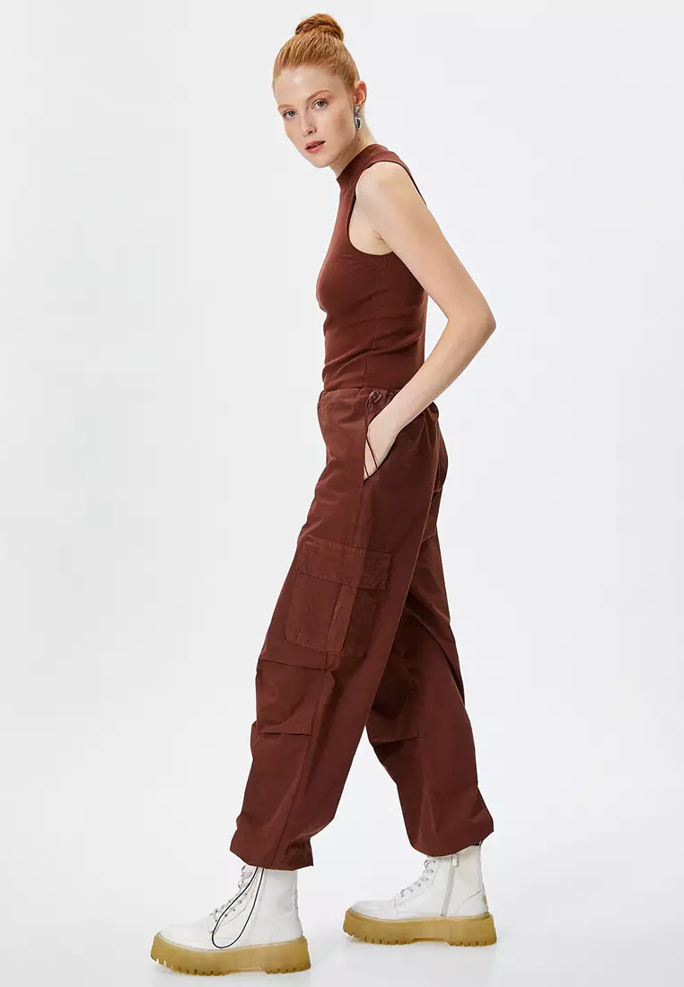 Buy KOTON Toggle Utility Parachute Pants 2024 Online | ZALORA Philippines