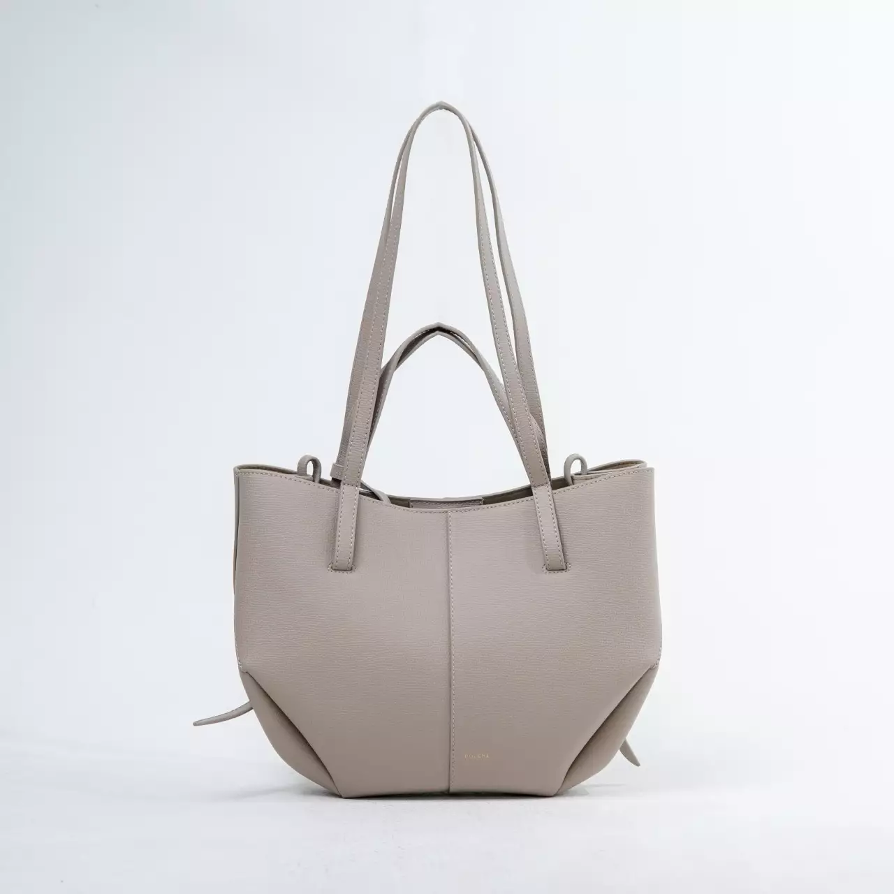 Jual Polene Tas POLENE CYME TAUPE TOTE BAG WITH POUCH MINI 100% ...
