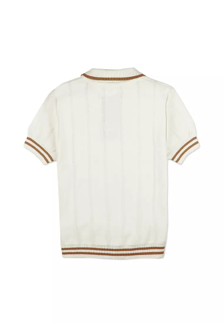 Buy Gingersnaps Boys Zeke Polo Shirt With Contrast Details 2025 Online | ZALORA Philippines