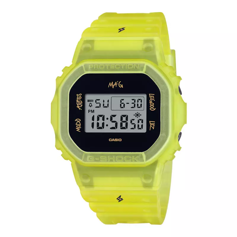 Jual Casio Jam Tangan Pria Casio G-Shock X J Balvin DWE-5600JB-1A9DR ...