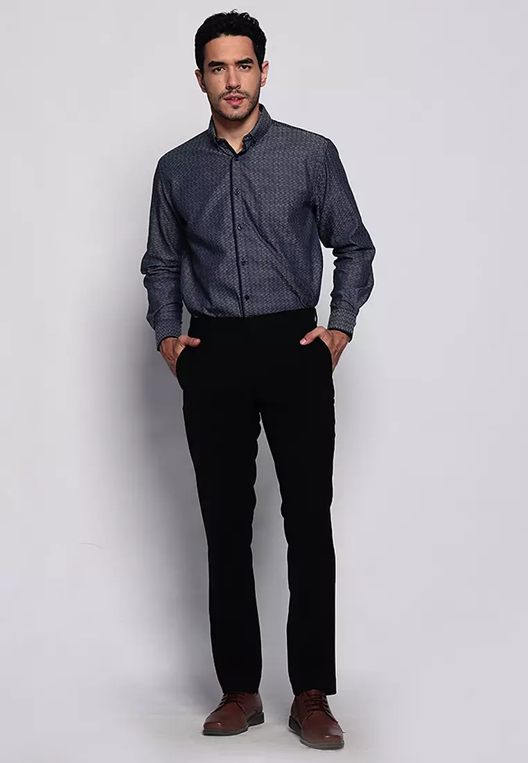 Jual Pierre Gruno Kemeja Formal Reguler Tangan Panjang D465J22 Original ...