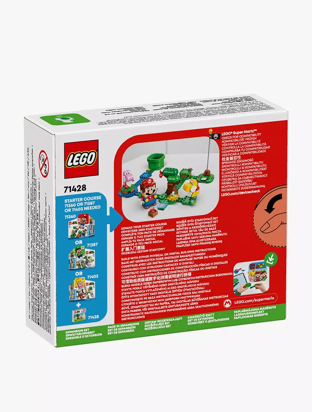 Jual Lego LEGO® Super Mario Yoshis' Egg-cellent Forest Expansion Set ...