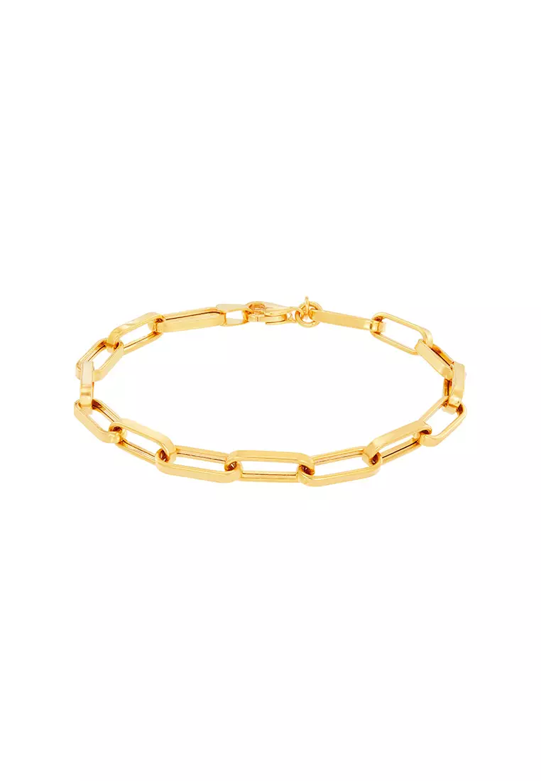 Buy HABIB HABIB GRAFFETTA | Oro Italia 916 Yellow Gold Bracelet ...