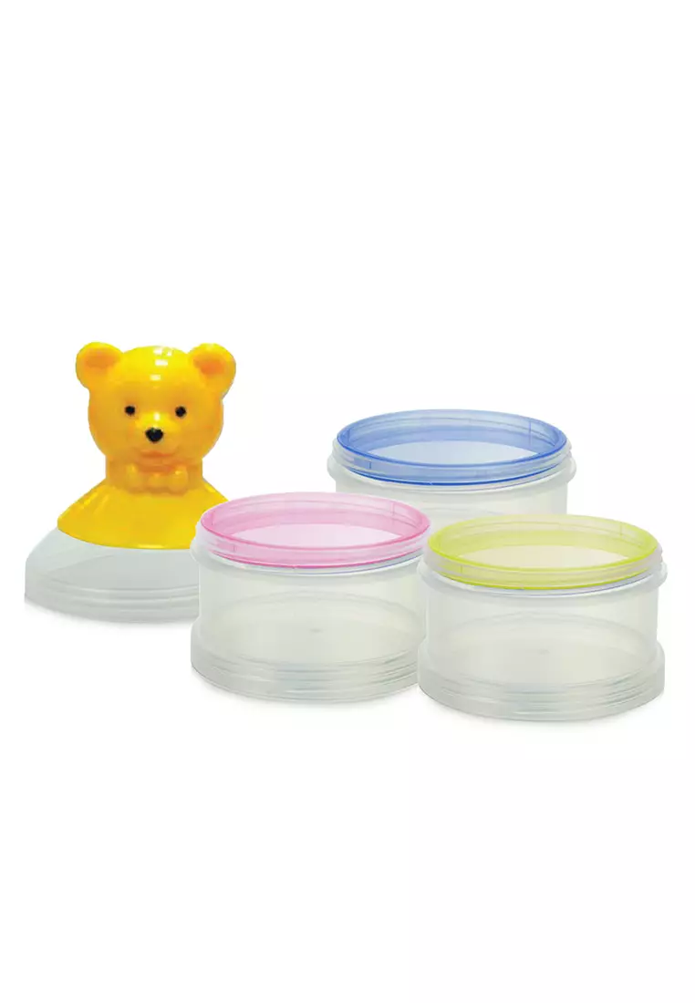 Buy Coral Babies 3-Layer Stackable Milk Powder Container 2024 Online ...