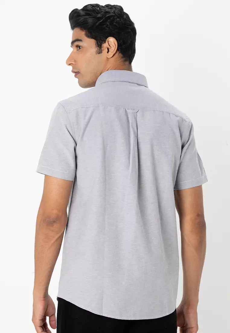 Buy Fidelio FDL Oxford Short Sleeve Shirt 2026 Online | ZALORA