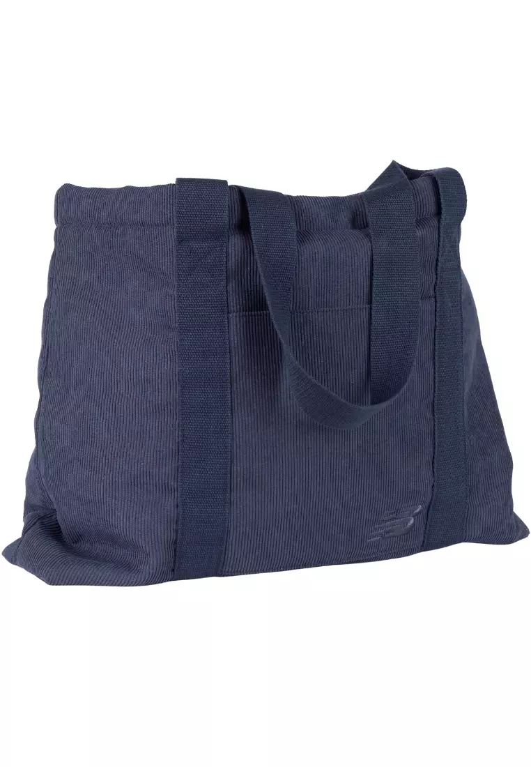 Buy New Balance Corduroy Tote Bag NB - Navy Online | ZALORA Malaysia