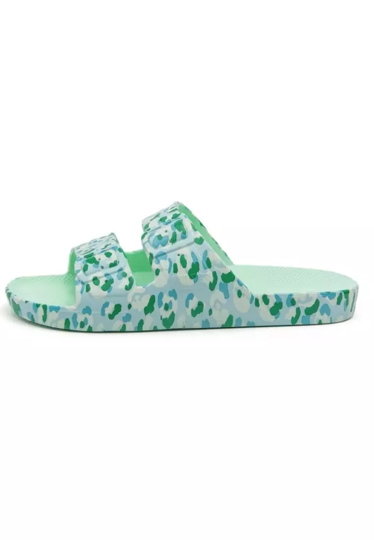 Buy Freedom Moses Freedom Moses Kids Mohitoleo Mint Green Slides 2024 ...
