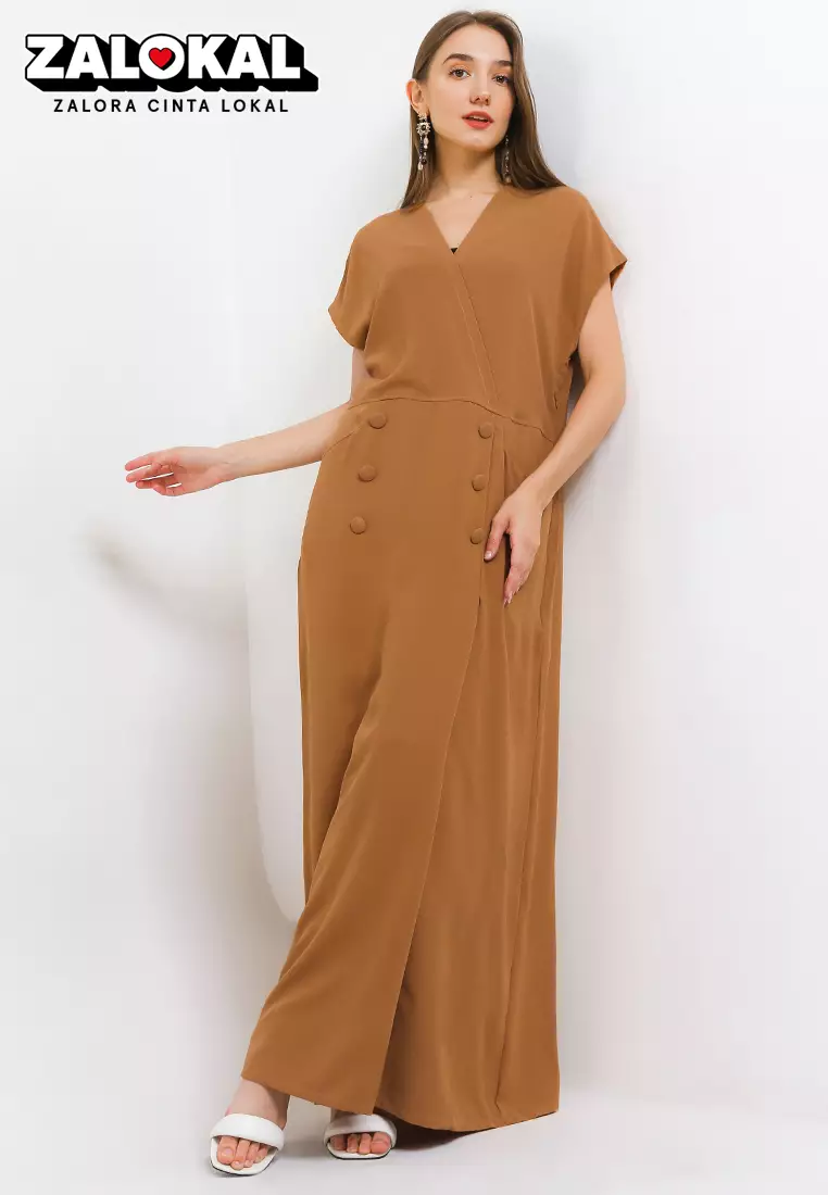 Jual HAZELNUT Tammy Dress Original 2024 | ZALORA Indonesia