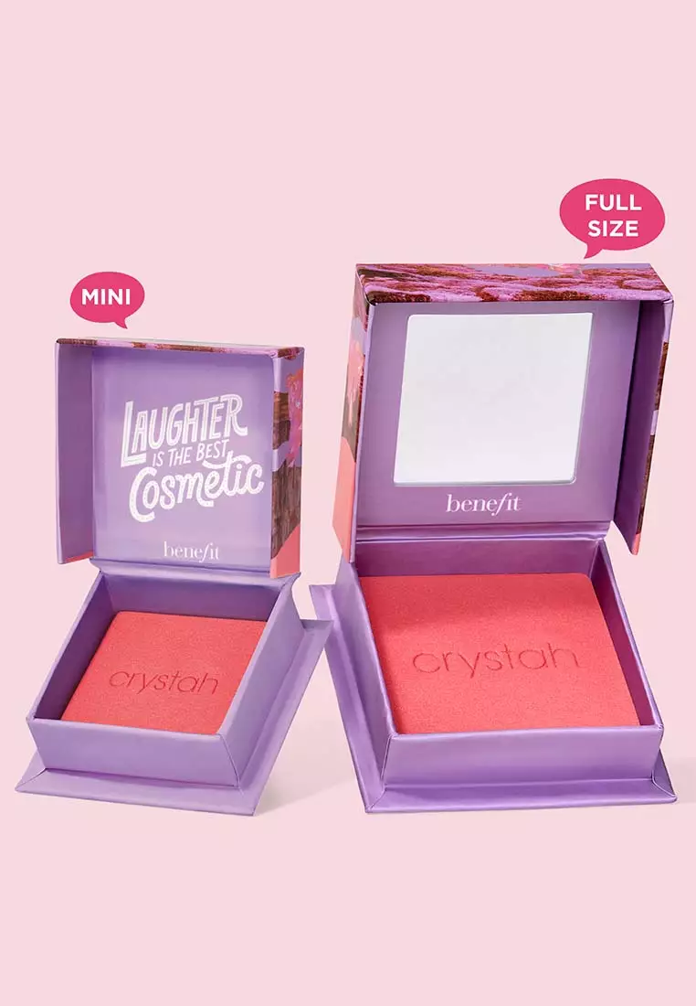 Buy Benefit Benefit Crystah Strawberry Pink Blush Mini 2025 Online | ZALORA