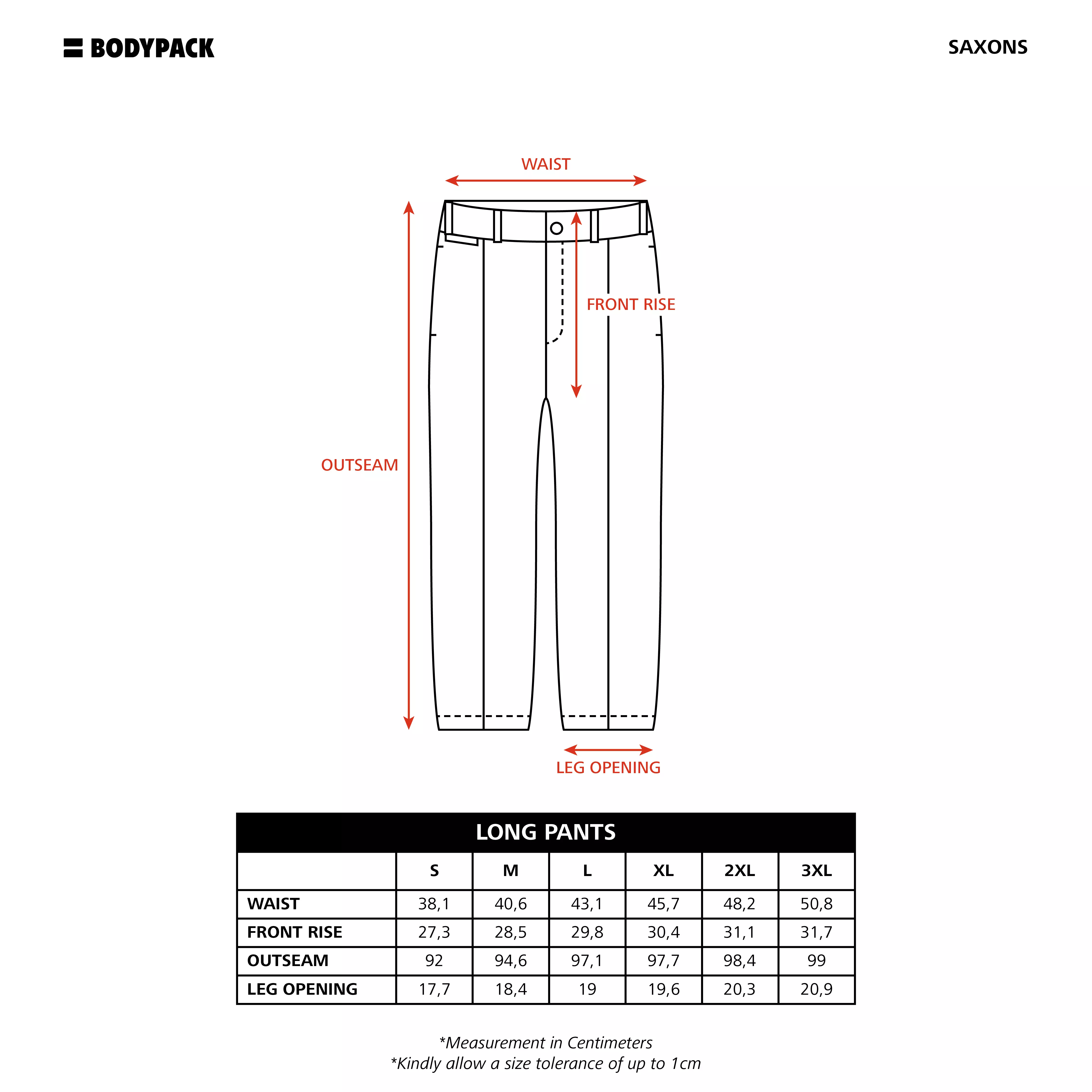 Jual Bodypack Bodypack Saxons Slim Fit Pants Celana Panjang Slim ...