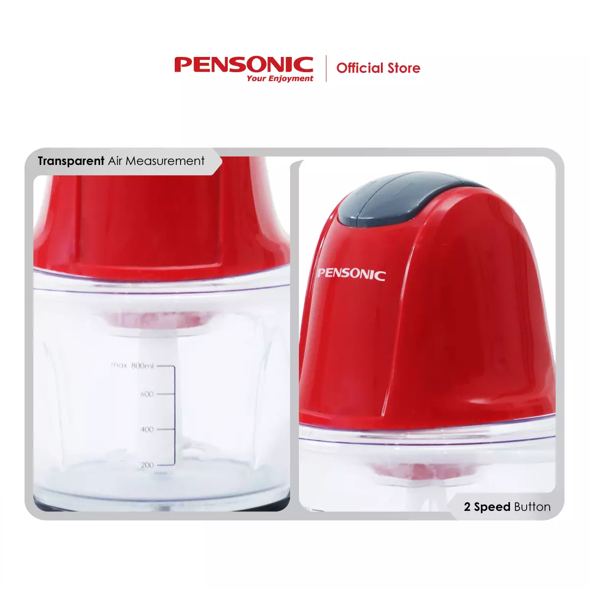 Jual Pensonic PENSONIC Food Chopper Processor Lalisa Blender Daging ...