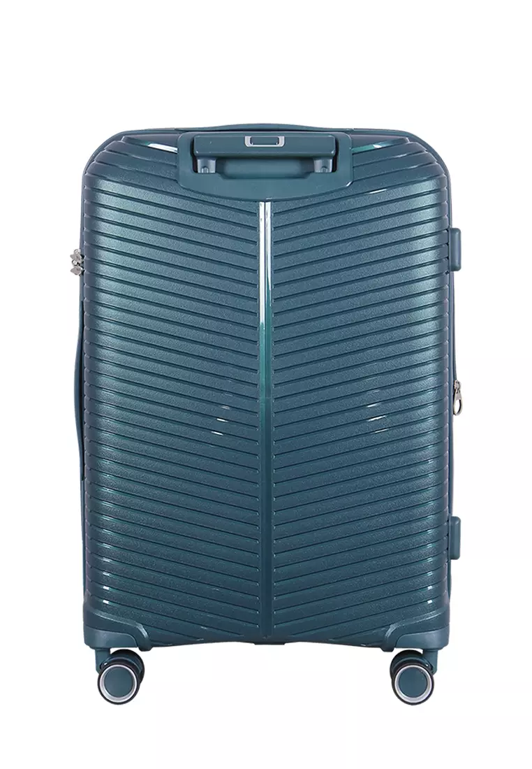 Jual Travel Time Travel Time Koper 24 inci HY823-24 Dark Green Original ...