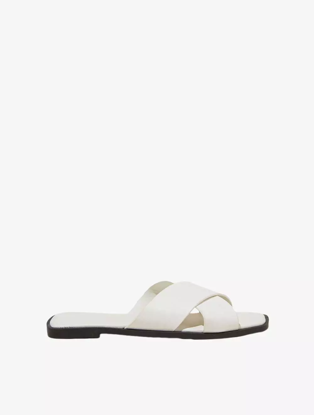 Jual Rubi Rubi - Sepatu Wanita - Cloverly Crossover Slide - White ...