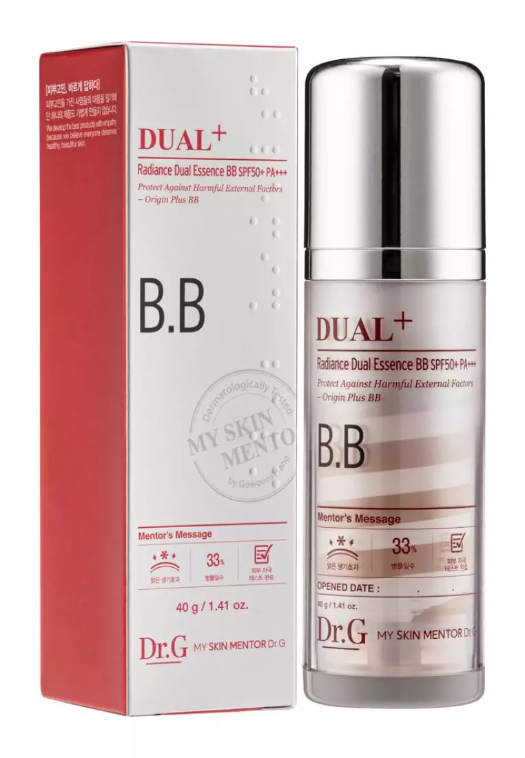 Buy DR.G Dr.G SPF50+PA+++ Radiance Dual Essence BB Cream 40g Online | ZALORA Malaysia