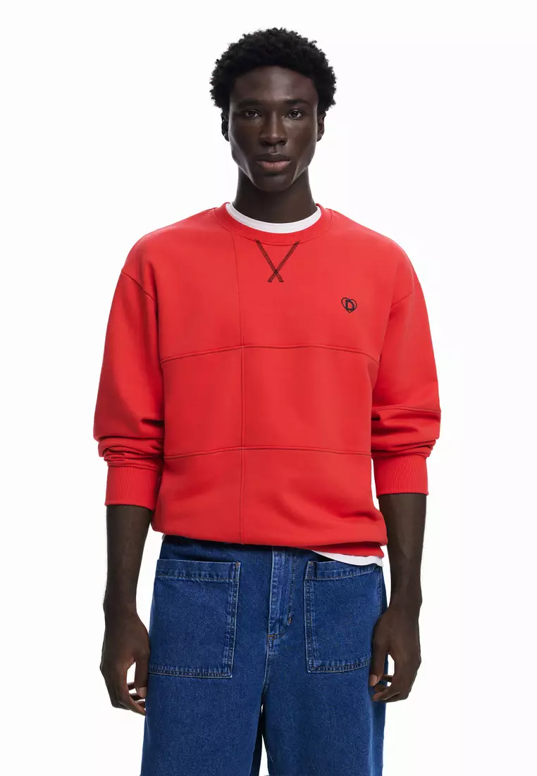 Buy Desigual Desigual Man Geometric sweater. 2026 Online | ZALORA ...